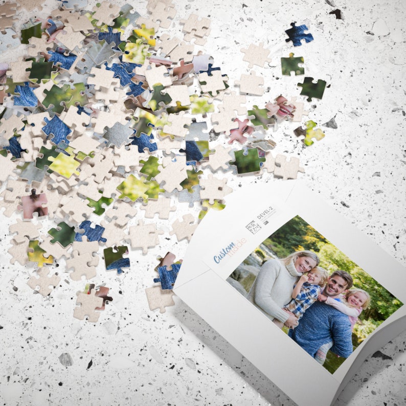 Personalized Picture Puzzle Custom Photo Jigsaw Puzzle Design - Etsy