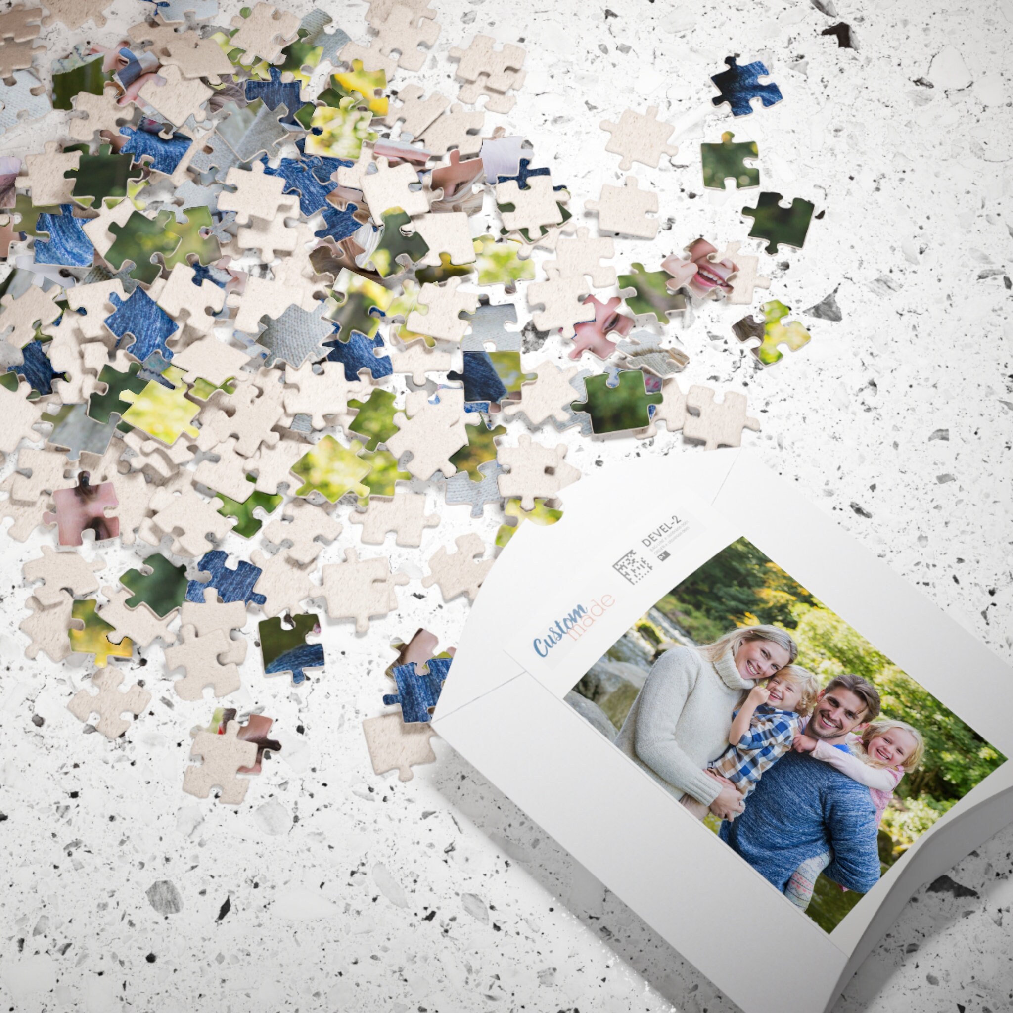 Personalized Picture Puzzle Custom Photo Jigsaw Puzzle Design - Etsy