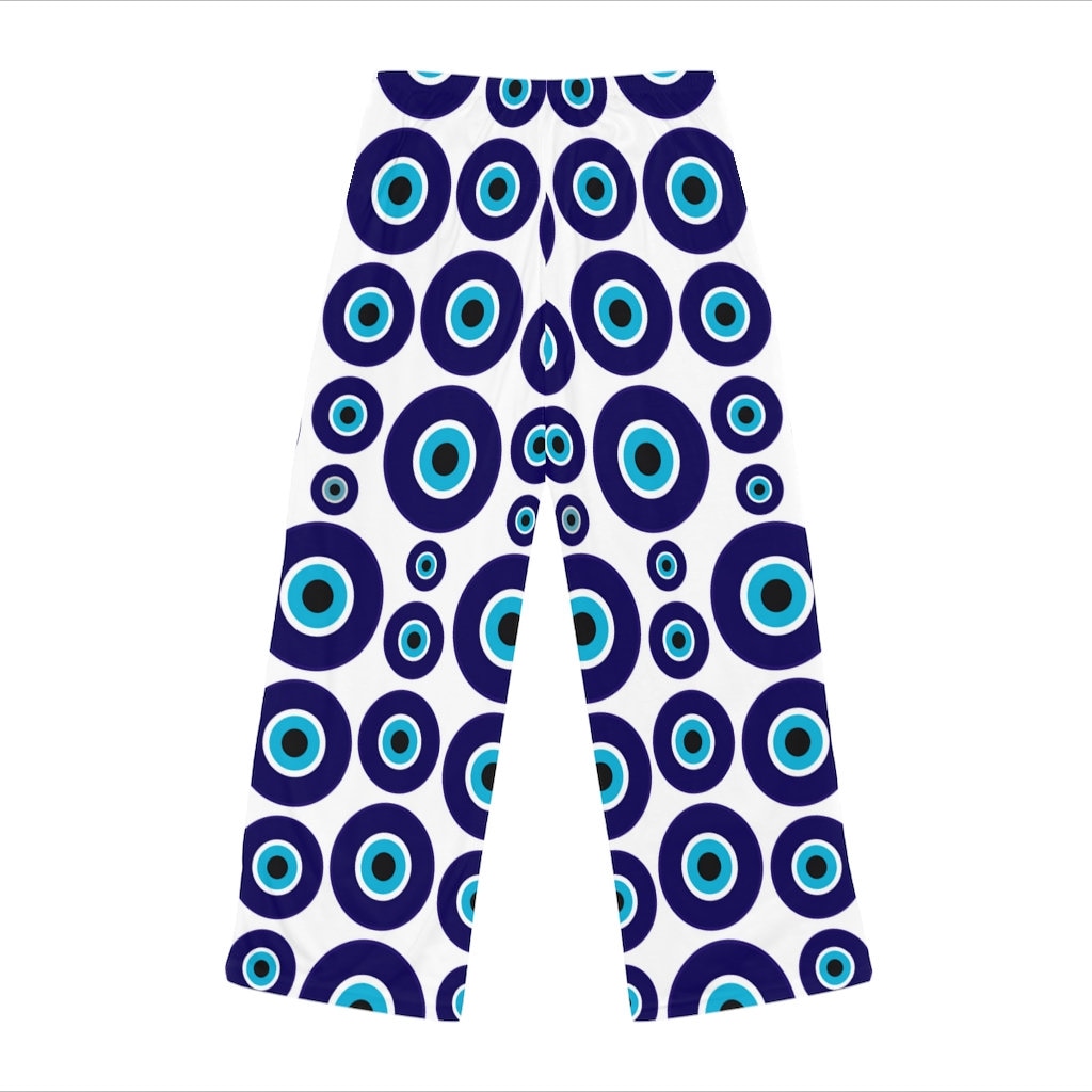 Evil Eye Lounge Pants Stylish Pajama Bottoms Women's Loungewear Trendy ...