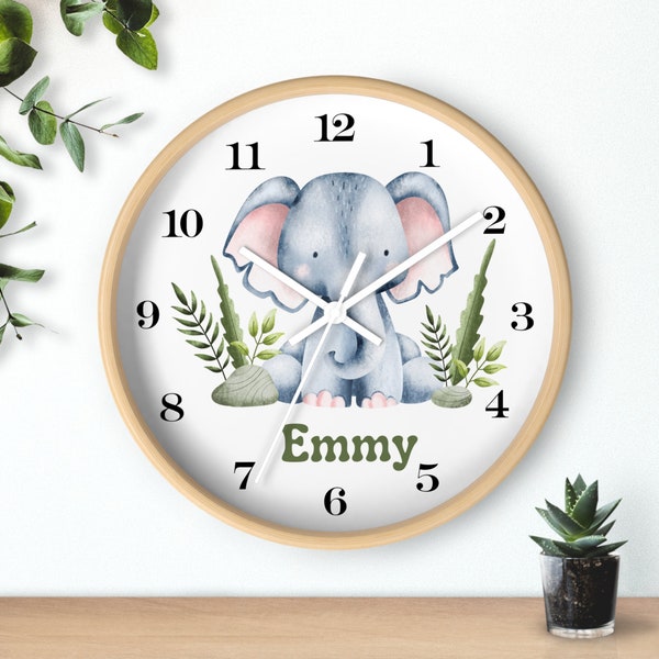 Elephant Clock - Etsy