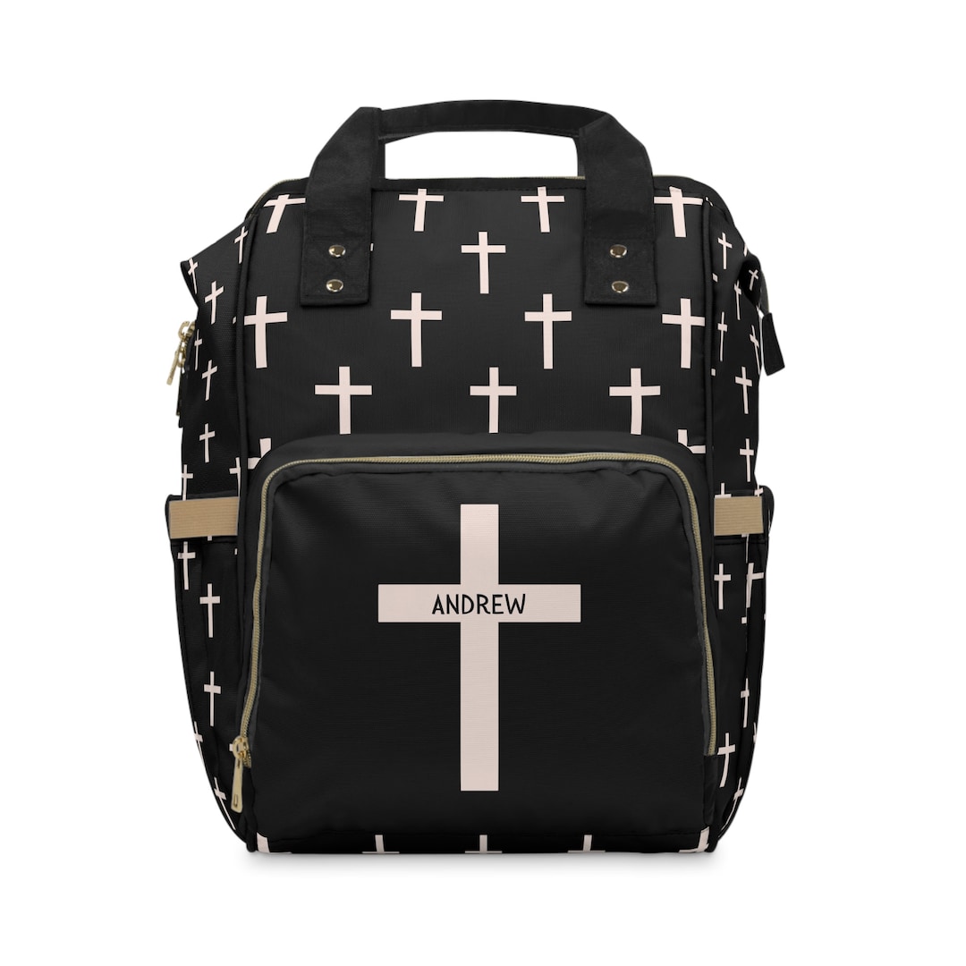 Jesus Cross Diaper Bag Christian Themed Diaper Bag Catholic Theme ...