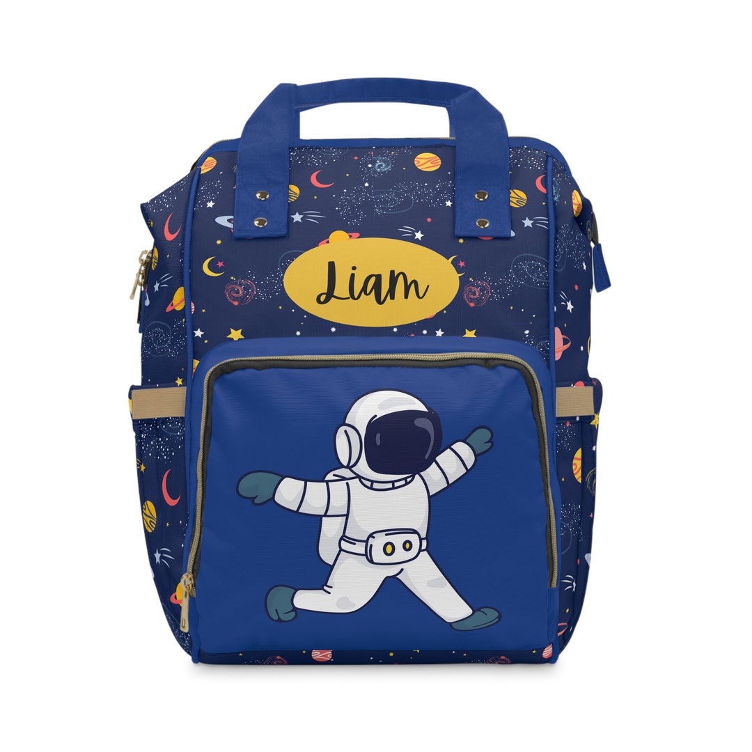 Personalized Outer Space Astronaut Backpack for Kids Custom Astronaut ...