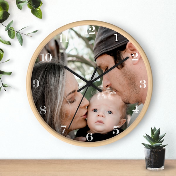 Custom Photo Clock - Etsy