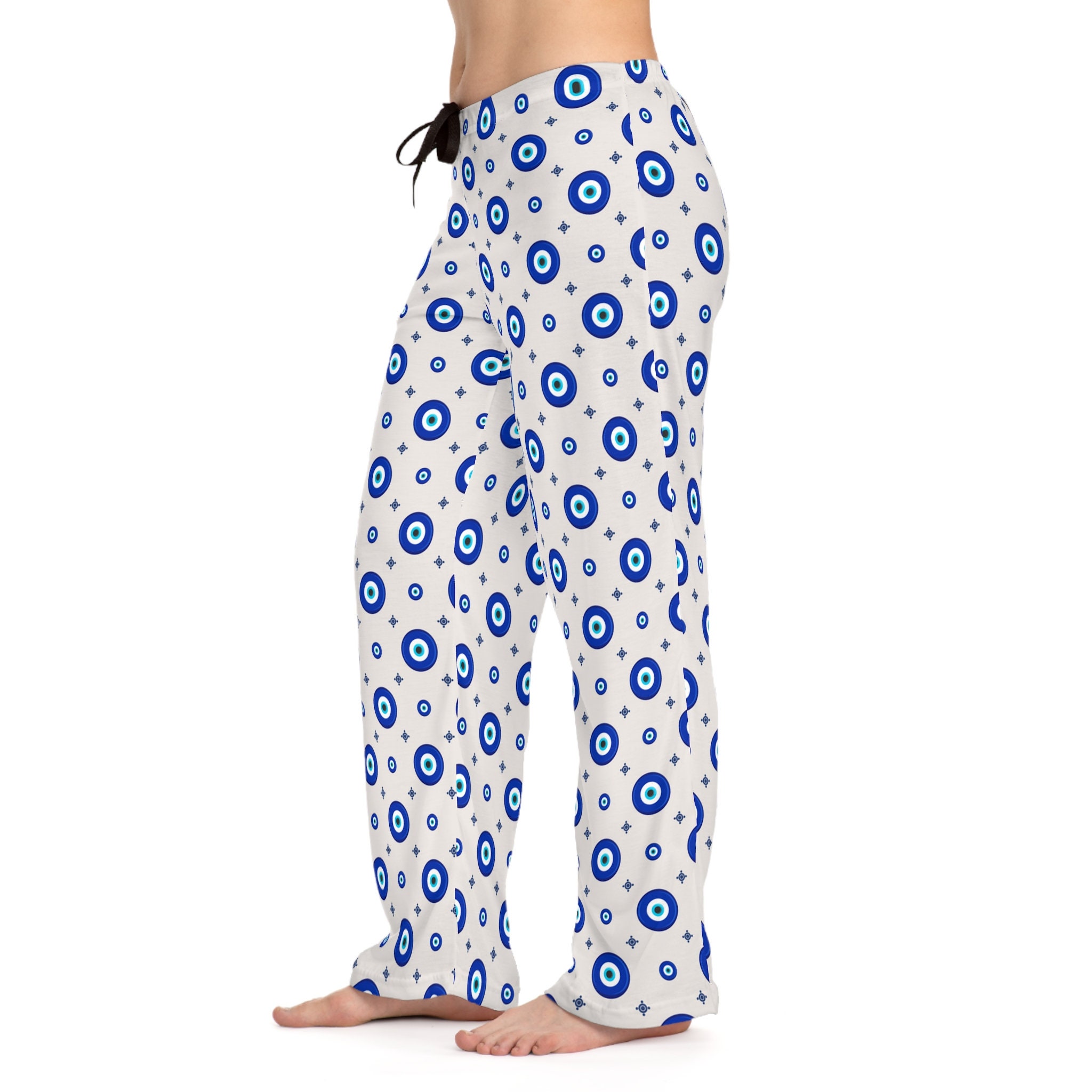 Evil Eye Women's Pajama Bottoms Stylish Pajama Pants With Evil Eye ...