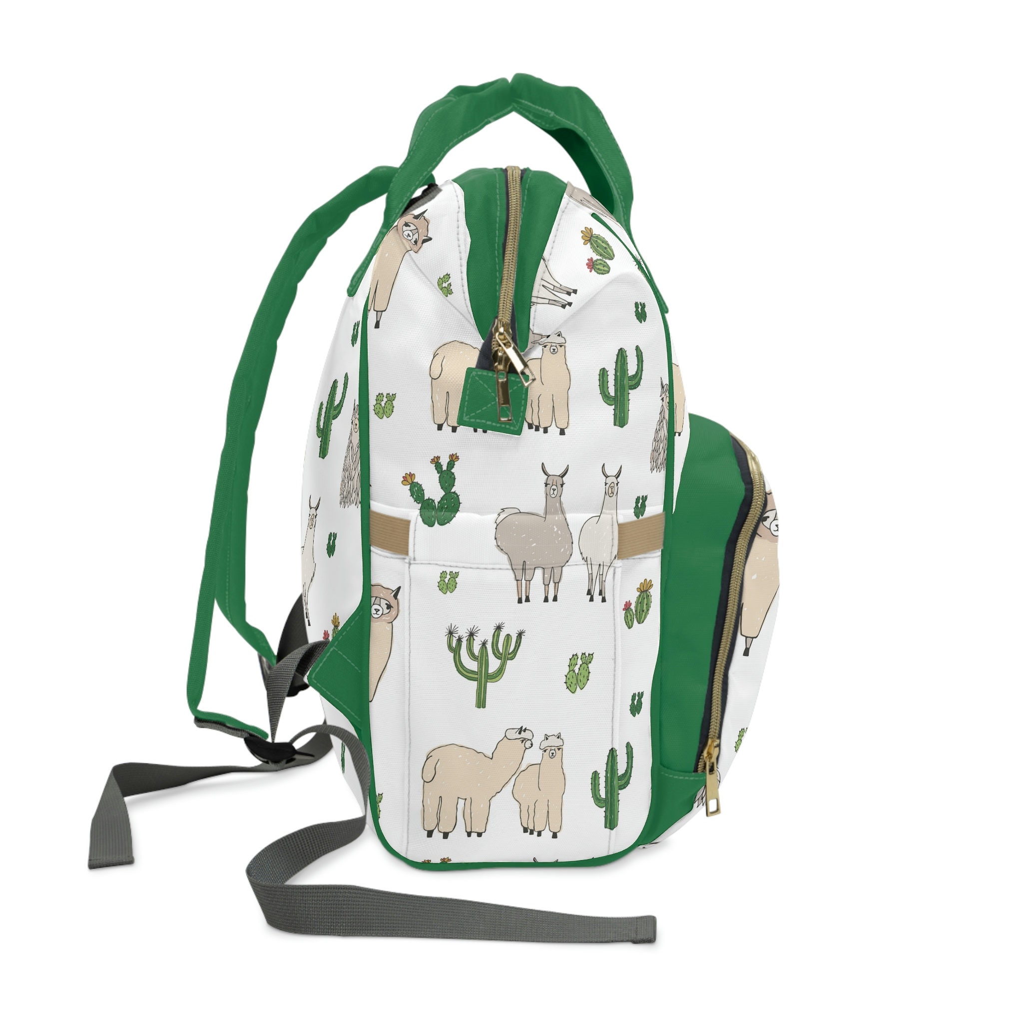 Llama Alpaca Cactus Diaper Bag Desert Themed Baby Gear Llama - Etsy