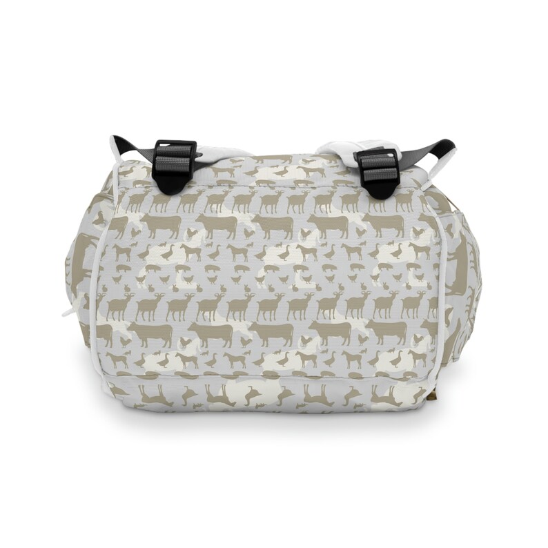 Neutral Farm Animal Themed Diaper Bag Gender Neutral Nursery Essential ...