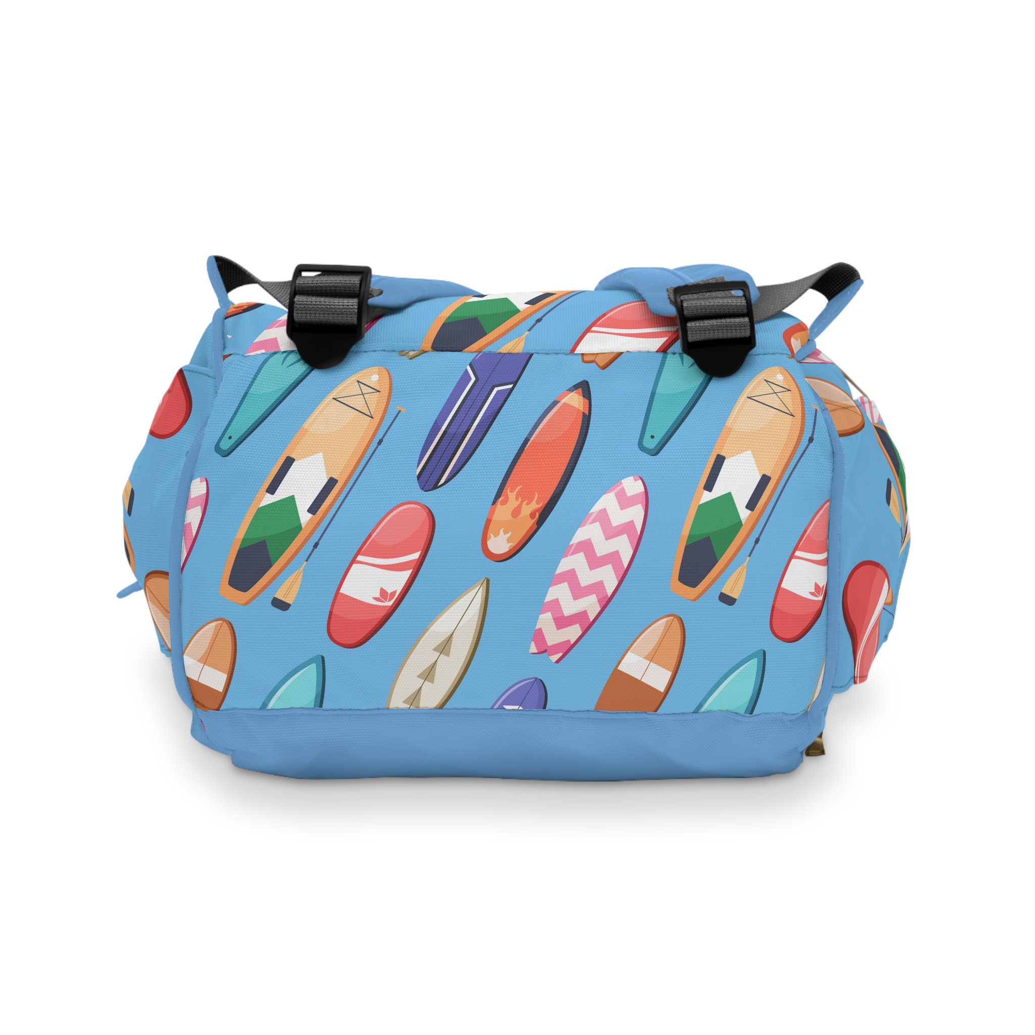 Personalized Kids Surfer Backpack Custom Beach Themed School Bag Kid's ...