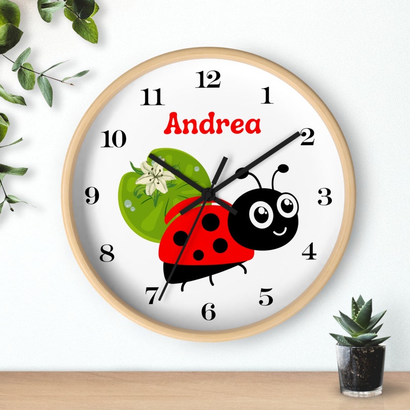 Ladybug Clock - Etsy