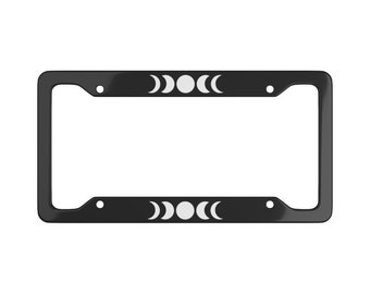 Moon License Plate Frame - Etsy