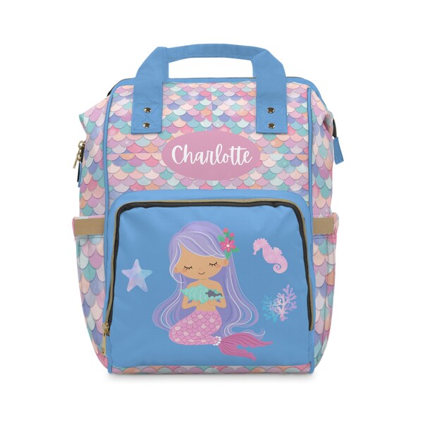 Mermaid Backpack - Etsy