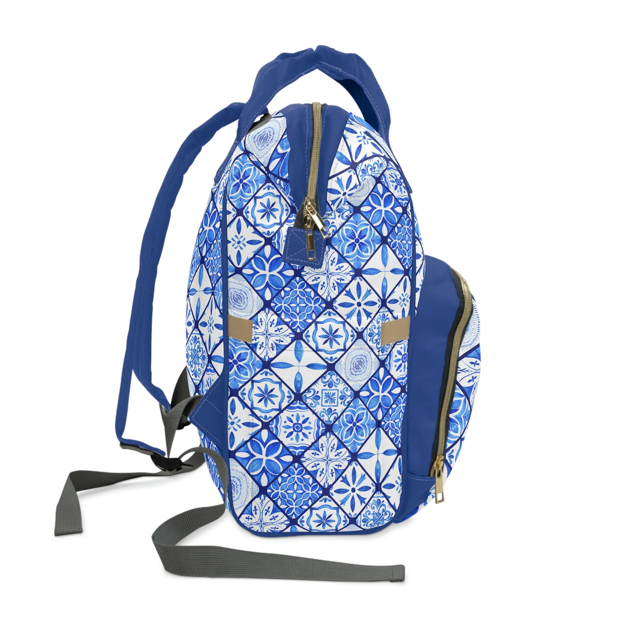 Portuguese Azulejo Patchwork Diaper Bag Baby Shower Gift Idea Artistic ...