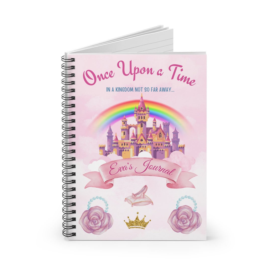 Personalized Once Upon a Time Journal Custom Princess Journal for ...