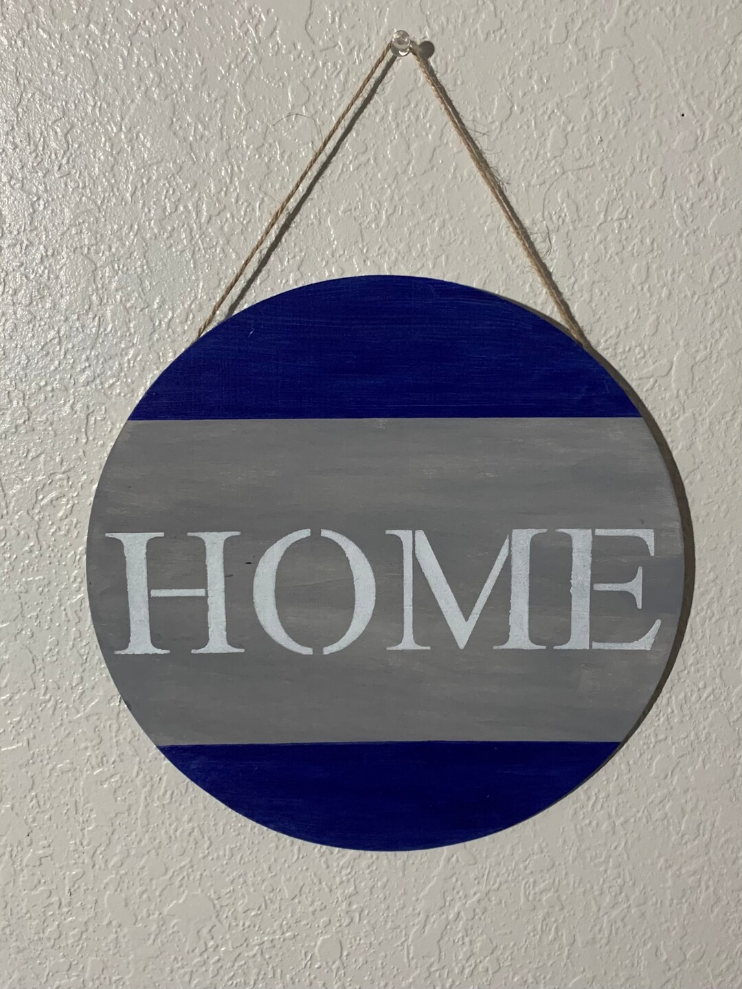 Simple Rustic HOME Sign - Etsy
