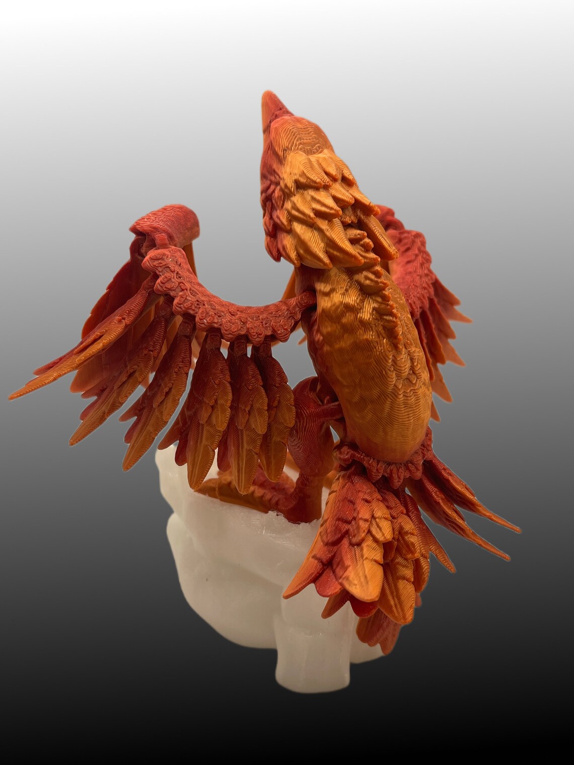 Flexi Factory Phoenix With Stand - Etsy