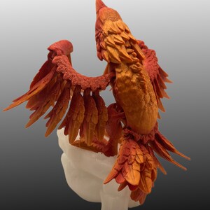 Flexi Factory Phoenix With Stand - Etsy