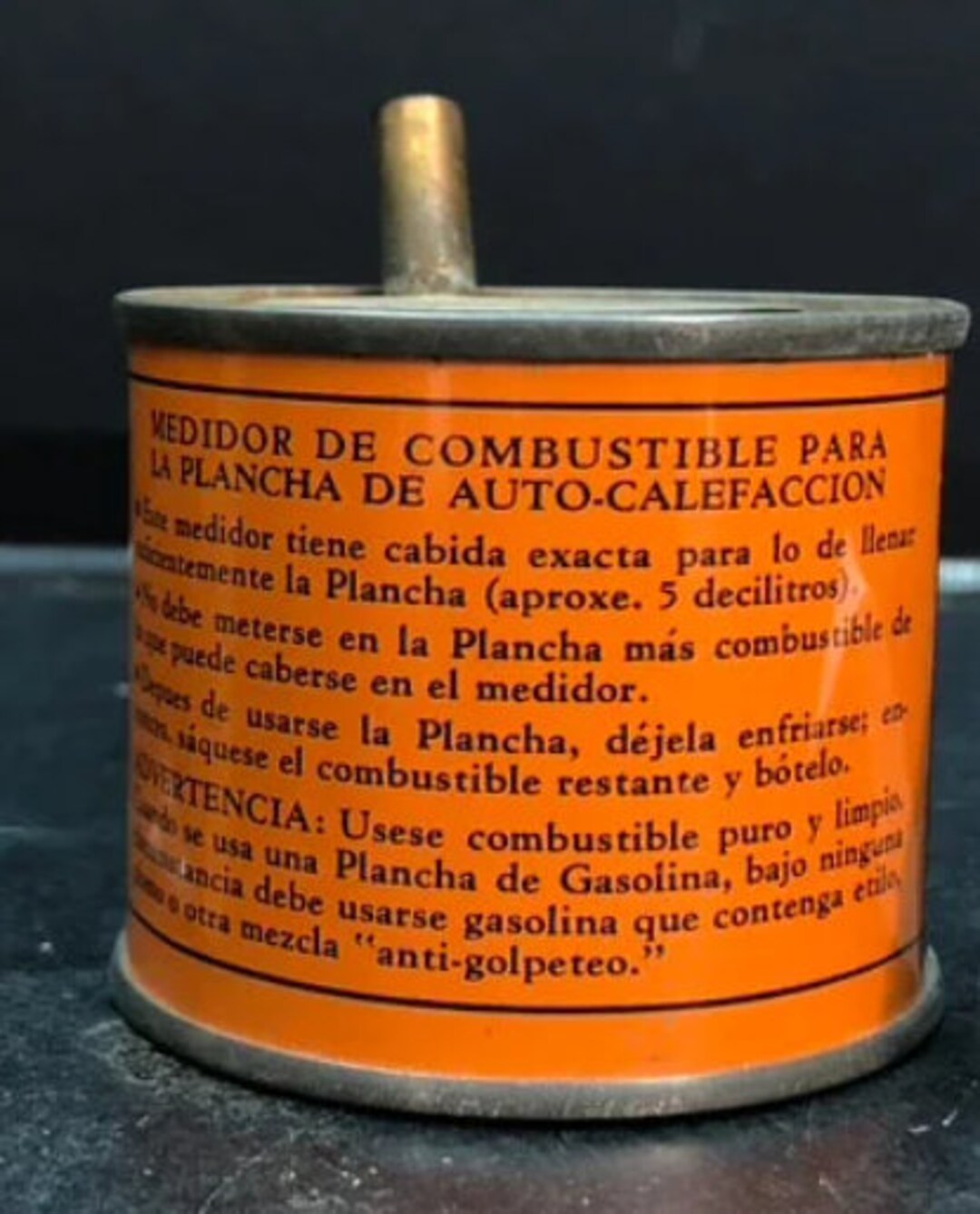 Antique Fuel Measure for Self Heating Iron Spouted Canister [2156] - Etsy