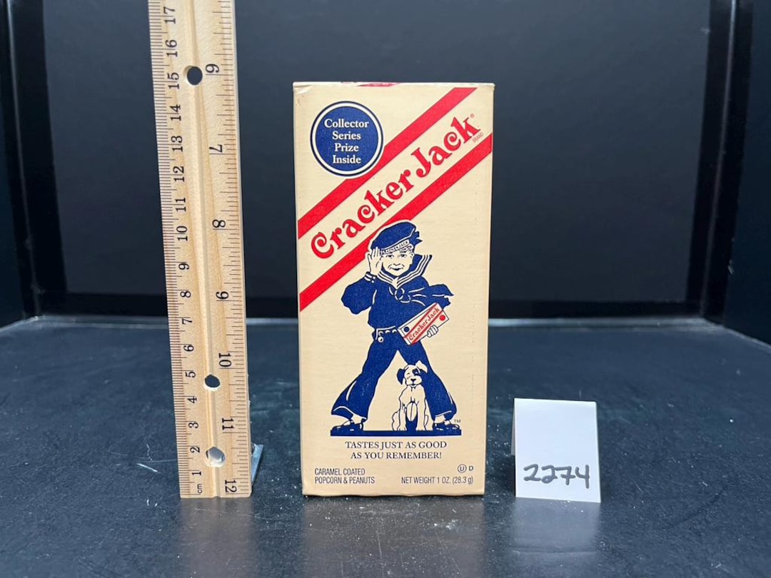 Set of 2 Reproduction Cracker Jack Boxes (2274 & 2275) - Etsy