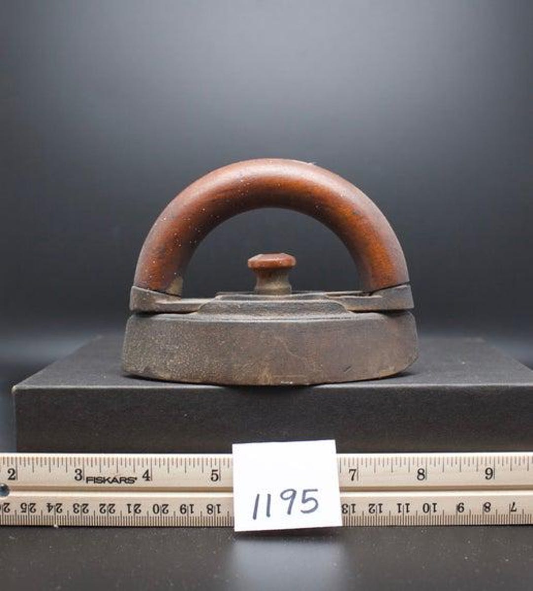 Antique Sample/size Toy Iron With Removable Wooden Handle 1195 - Etsy