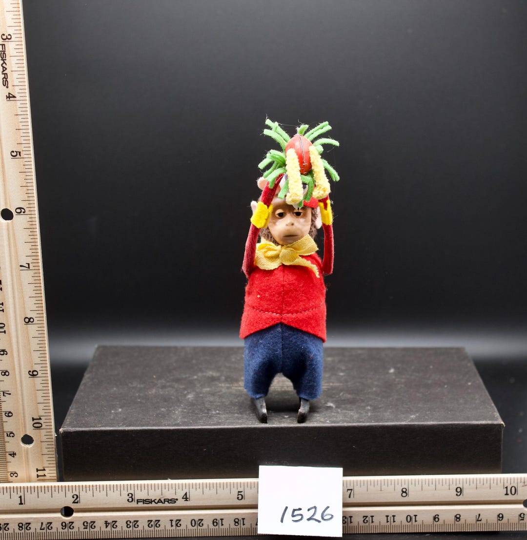 Antique Original Wind up Toy Schuco Monkey With Flipping Dog/mouse 1526 ...