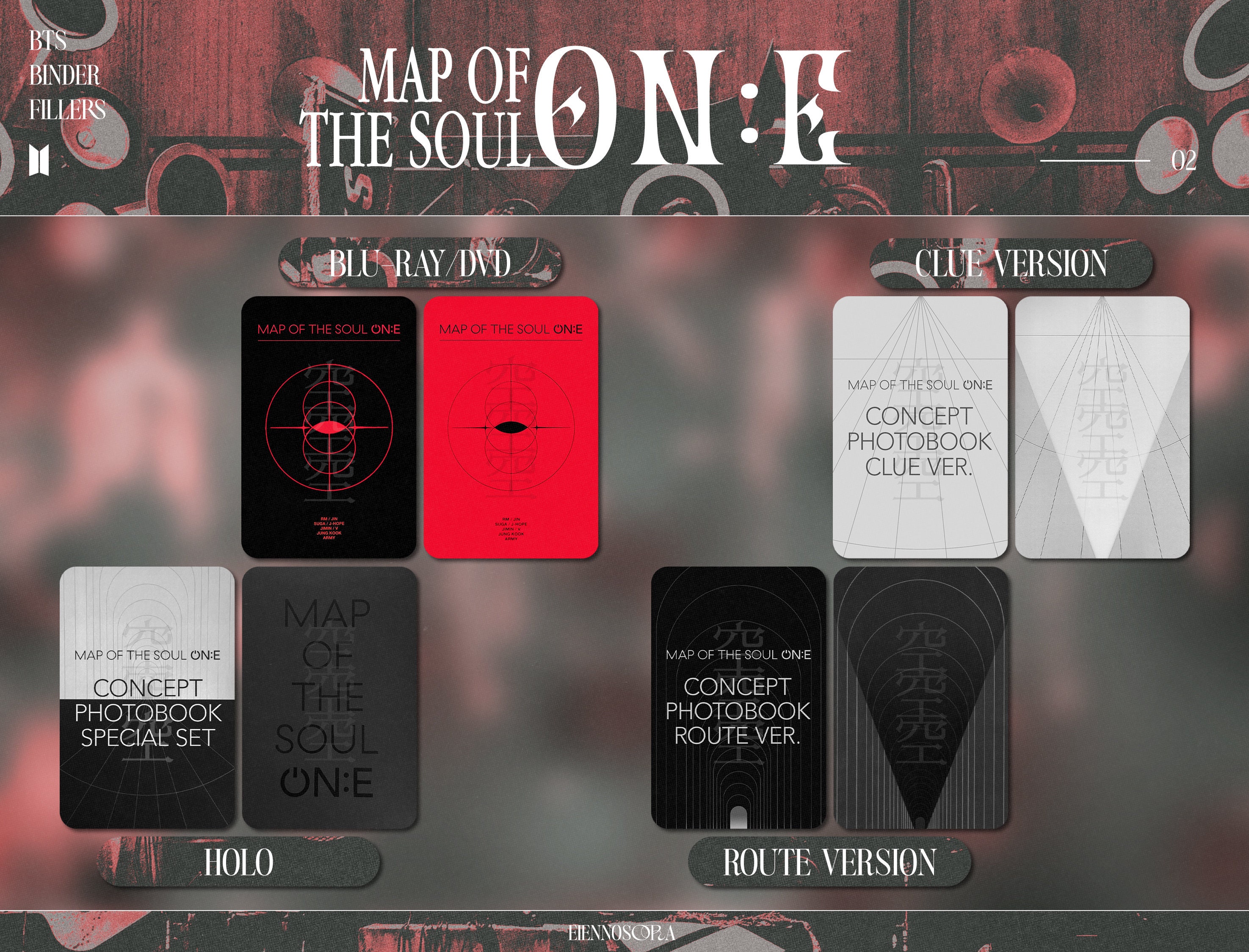 DIGITAL DOWNLOAD BTS Korean Non Album Binder Fillers for - Etsy