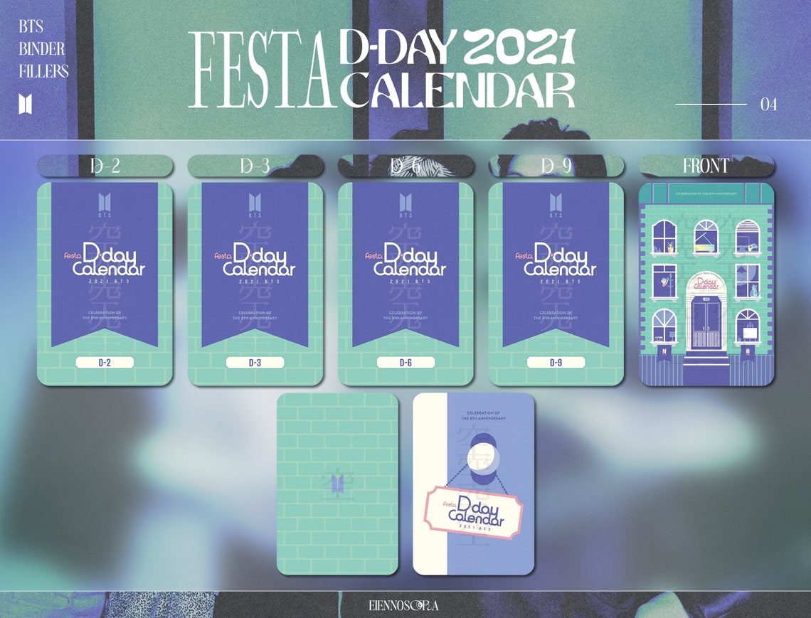 DIGITAL DOWNLOAD BTS Korean Non Album Binder Fillers for - Etsy