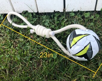 Dog Rope Ball Toy - Etsy