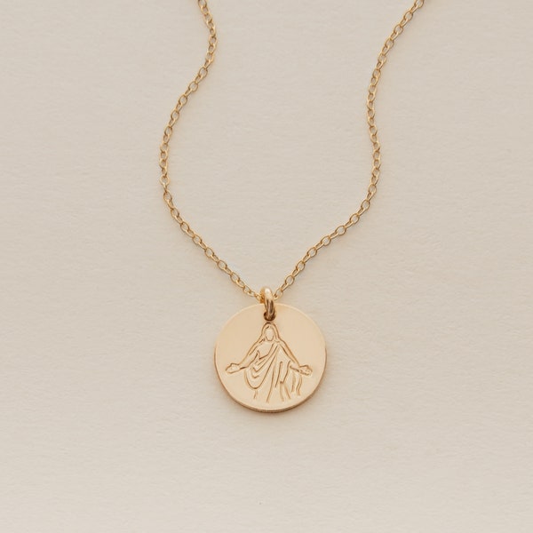 Jesus Christ Necklace - Etsy