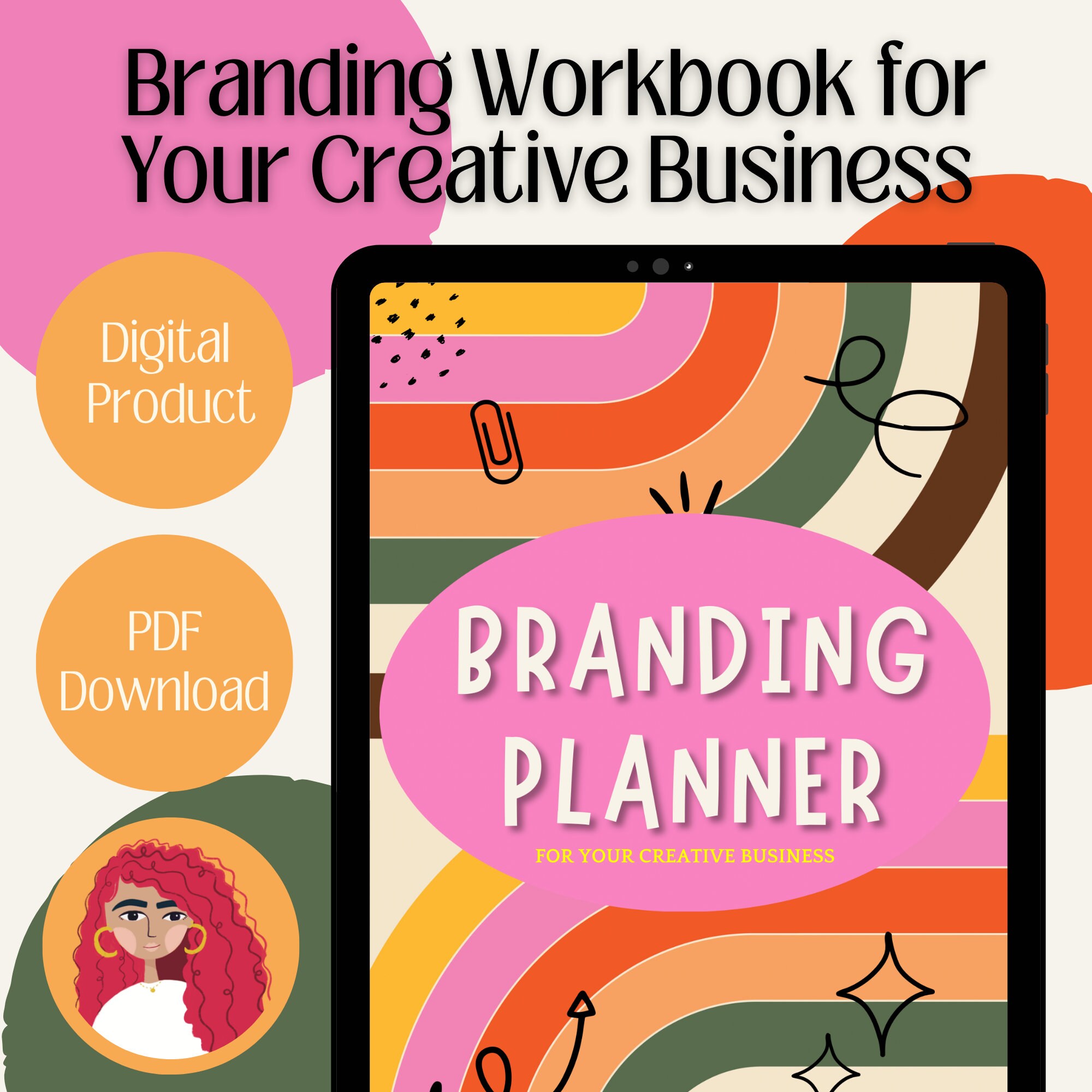 2023 Business Planner BRANDING WORKBOOK Printable PDF Marketing for ...