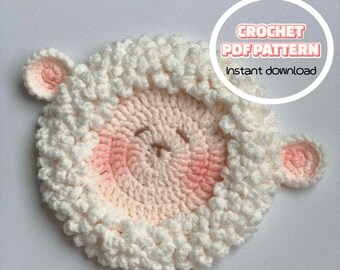 Crochet Coaster Sheep - Etsy