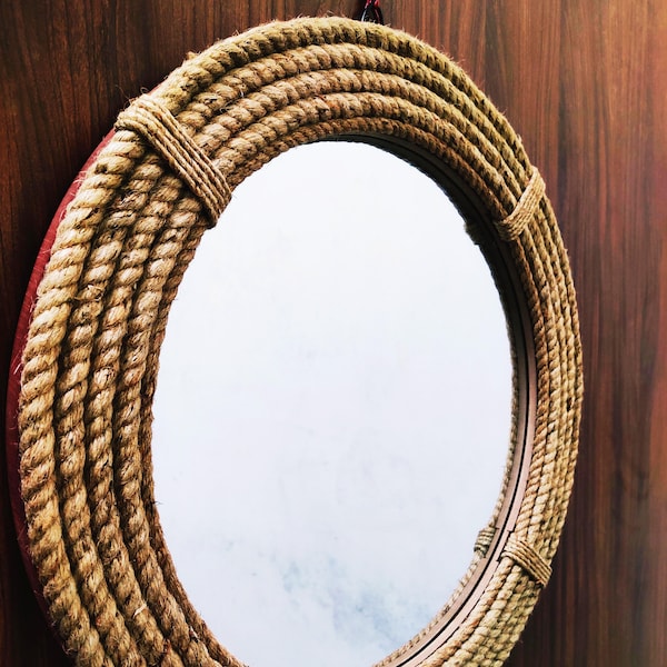 Rope Mirror - Etsy
