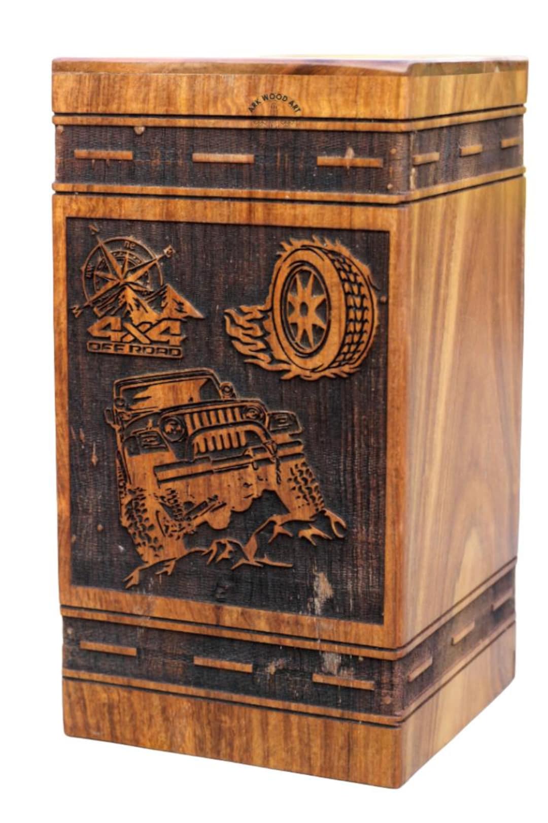 Handmade Wooden 4x4 off Road Car Urn: Adult Funeral Box - Etsy
