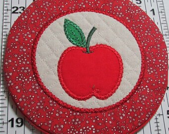 Apple Coaster | Etsy