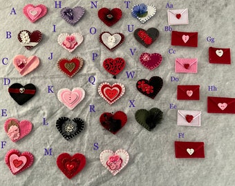 Valentine Pins - Etsy