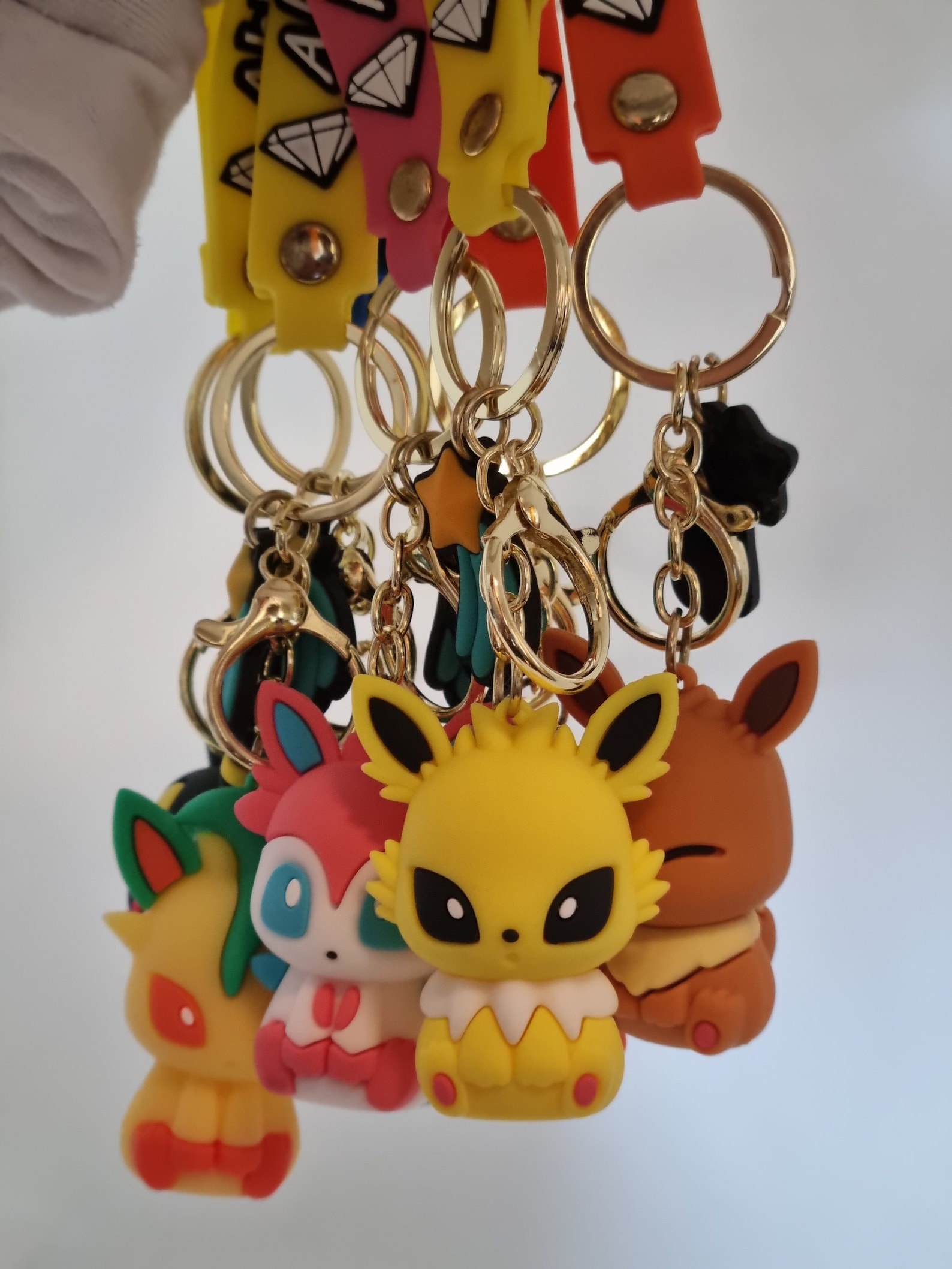 POKEMON KEYCHAIN Eevee Eevee Evolutions / Top Quality - Etsy