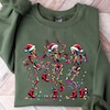 Retro Christmas Shirts Pink Santa Tshirt, Pink Christmas Family, Womens ...