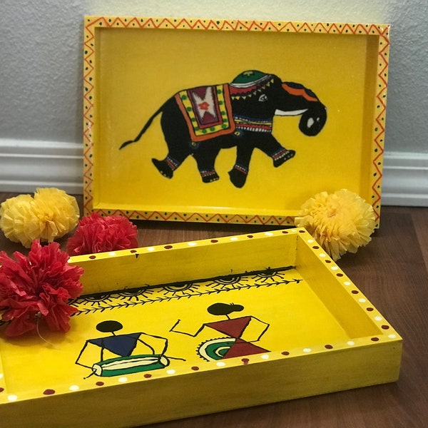 Painted Tray - Etsy