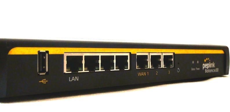 Peplink Balance 30 Dual-wan Router - BPL031 With Power Adaptor - Etsy