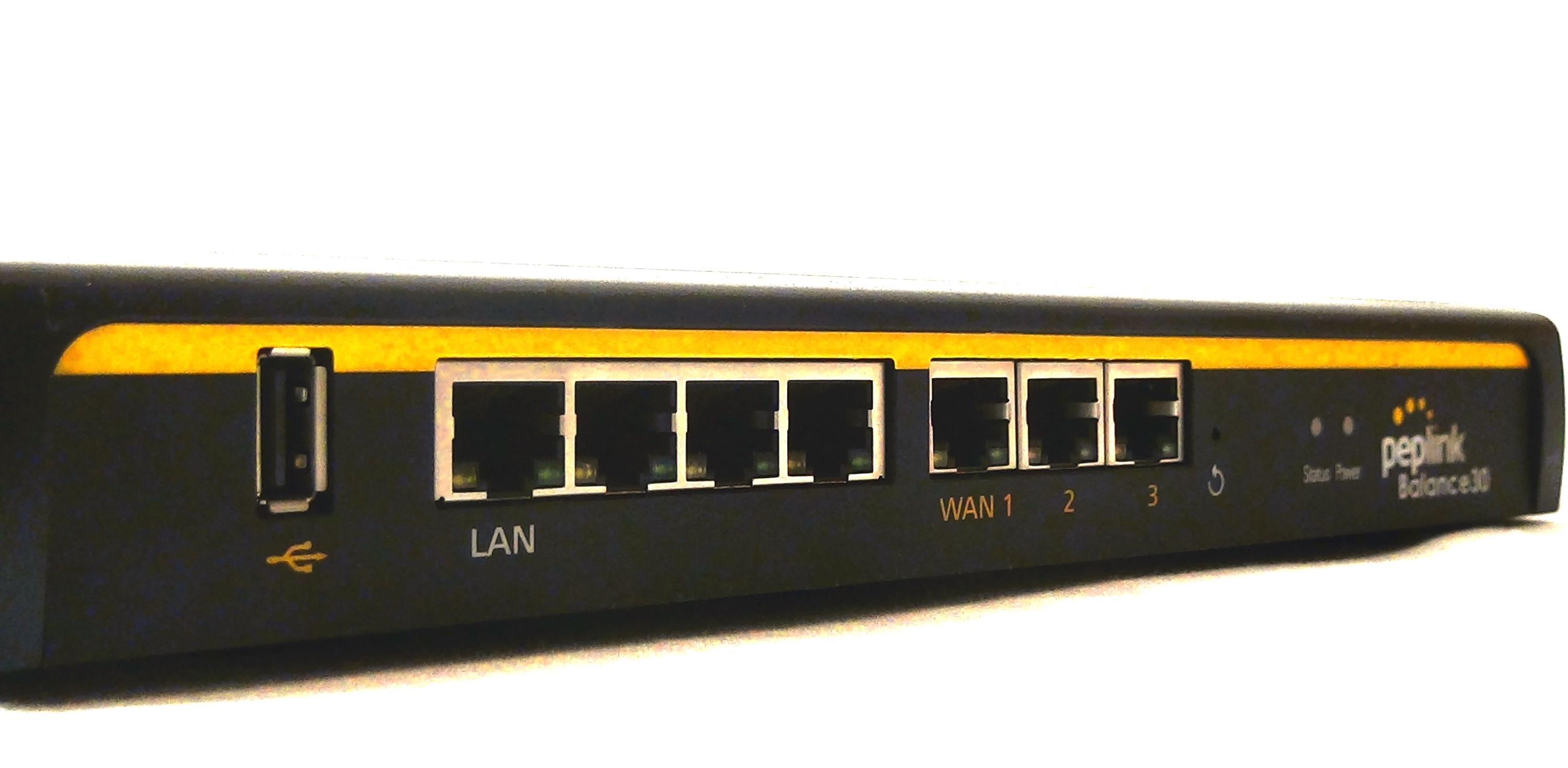 Peplink Balance 30 Dual-wan Router - BPL031 With Power Adaptor - Etsy