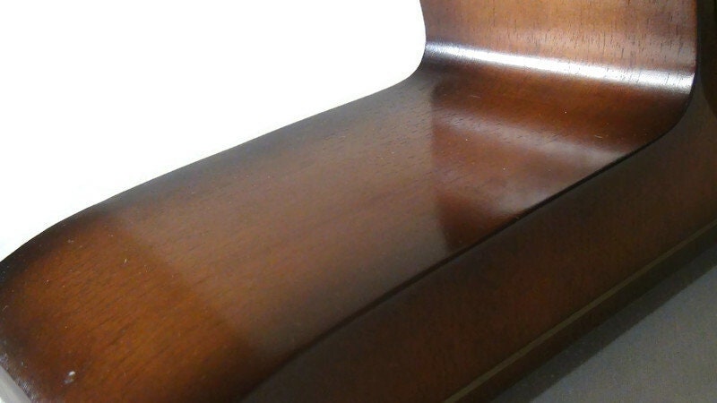 Original Vintage Hermle Germany Mantle Clock With Chimes, Polished ...