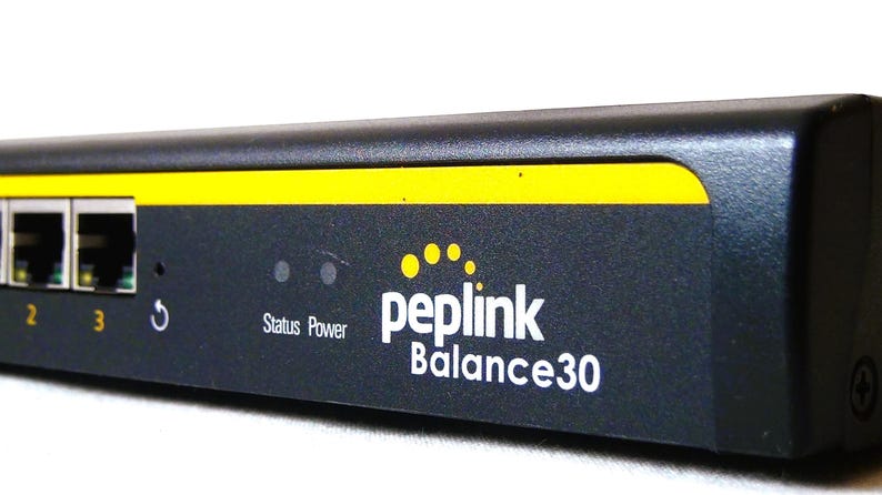 Peplink Balance 30 Dual-wan Router - BPL031 With Power Adaptor - Etsy