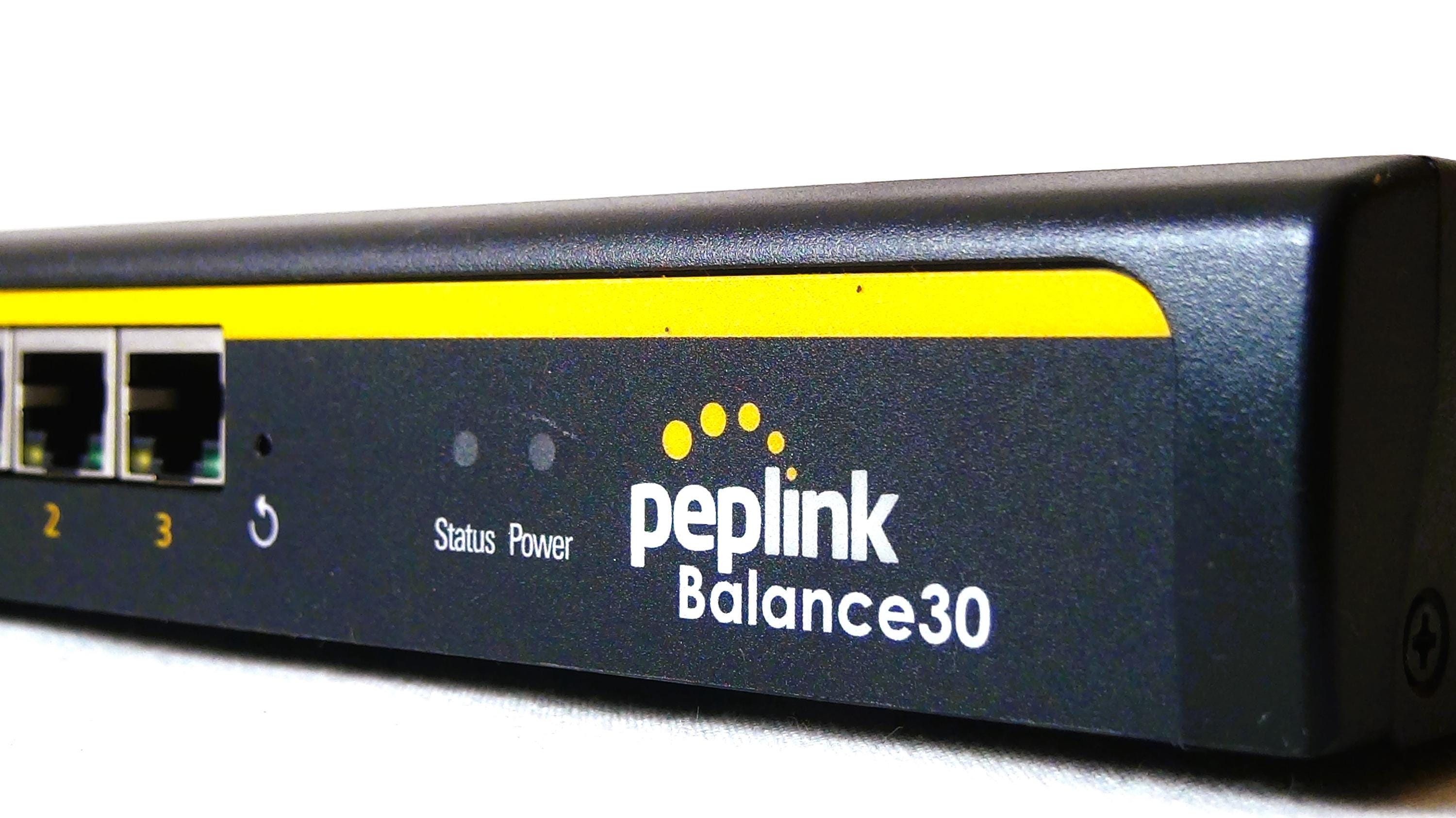 Peplink Balance 30 Dual-wan Router - BPL031 With Power Adaptor - Etsy