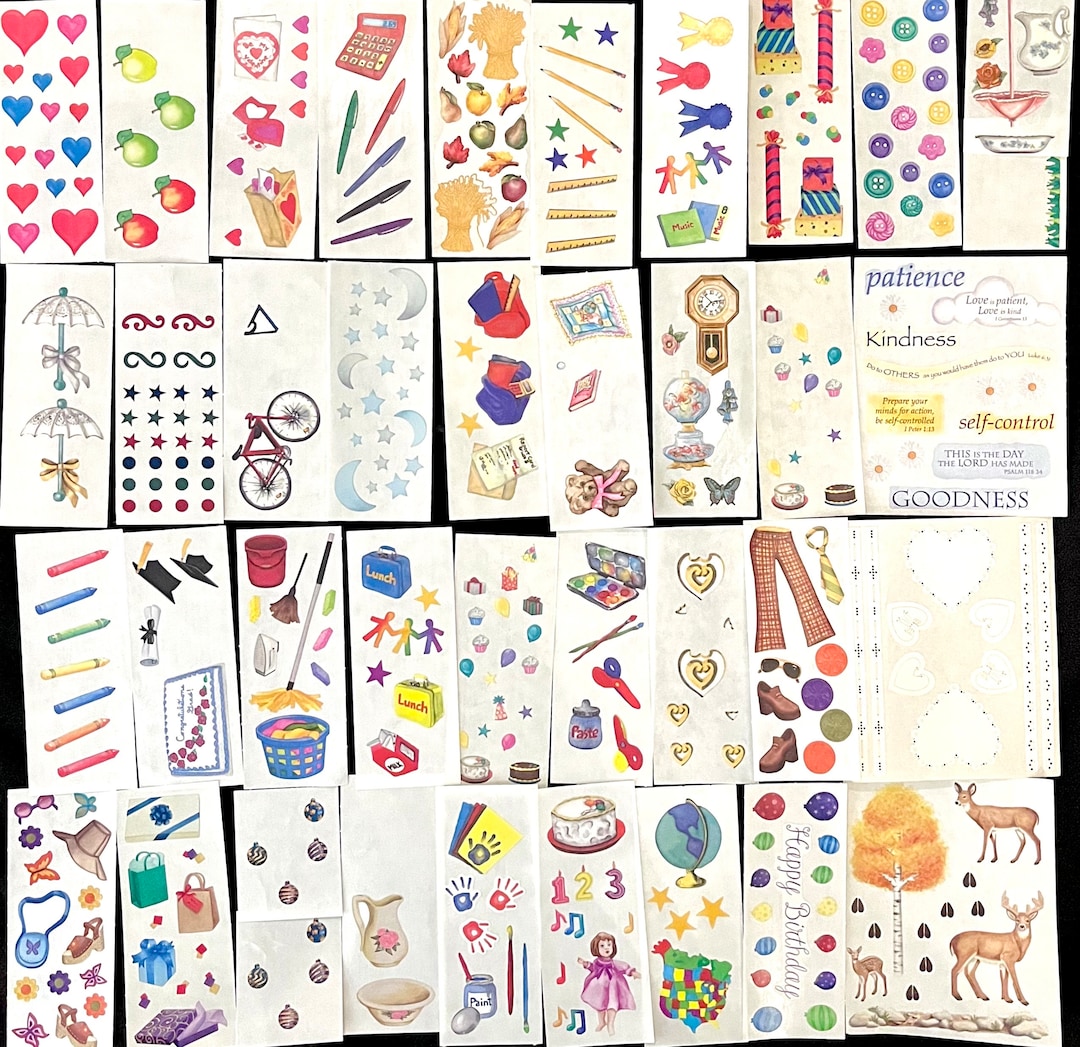 Creative Memories Scrapbook Stickers Vintage CM Sticker - Etsy
