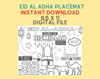 Eid-al-adha Activity Printable Download - Etsy