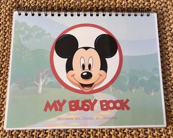 Preschool Busy Book, Toddler Busy Book, Quiet Book, Homeschool ...