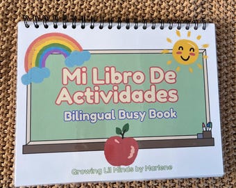 Preschool Busy Book, Toddler Busy Book, Quiet Book, Homeschool ...