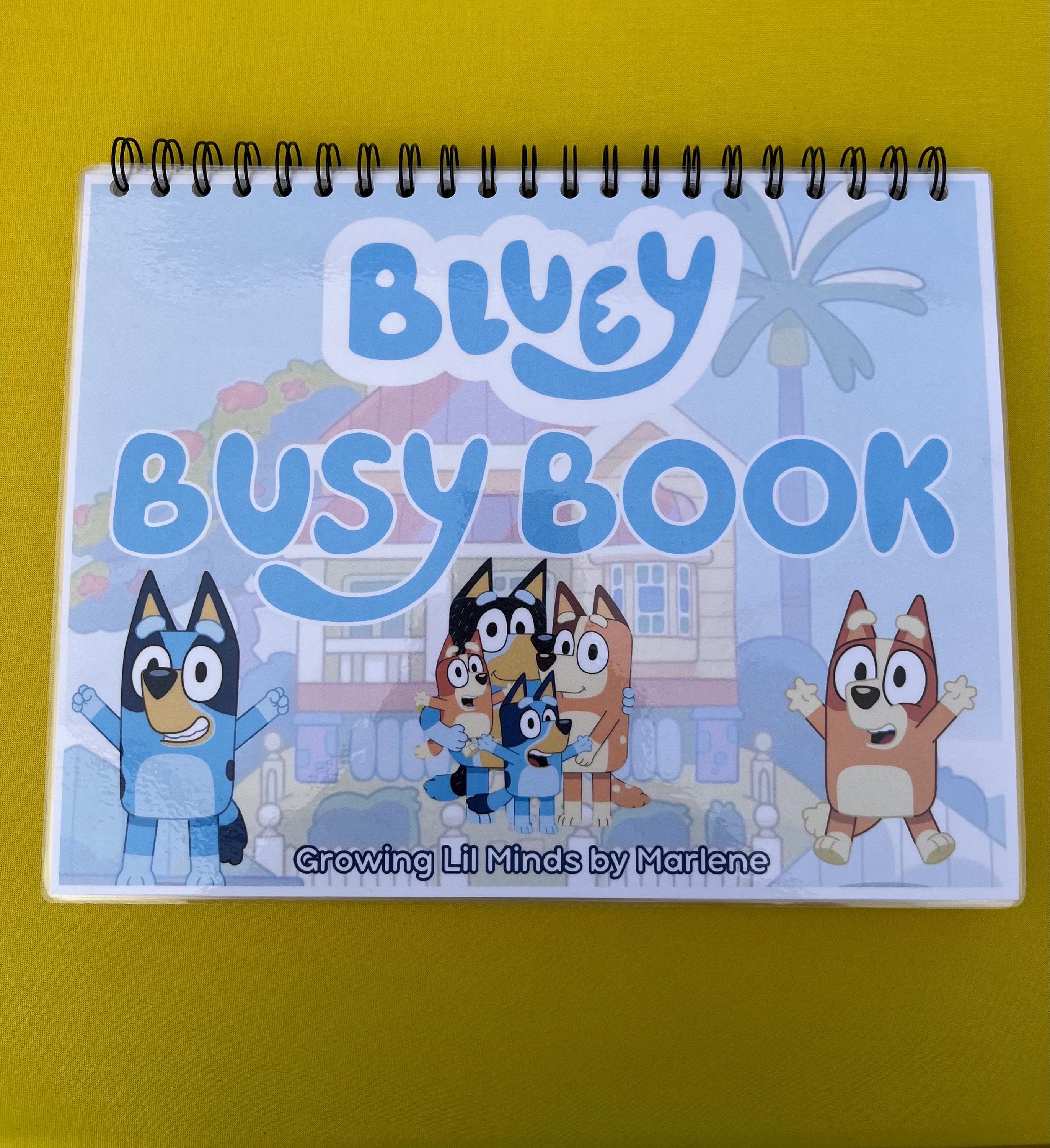 Bluey Busy Book, Toddler Busy Book, Quiet Book, Homeschool, Bluey ...