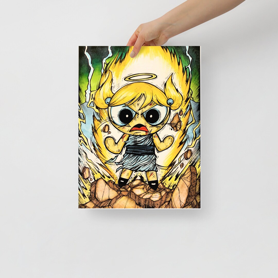 Bubbles Super Sayian the Powerpuff Girls Mash up With Dragon Ball Z ...