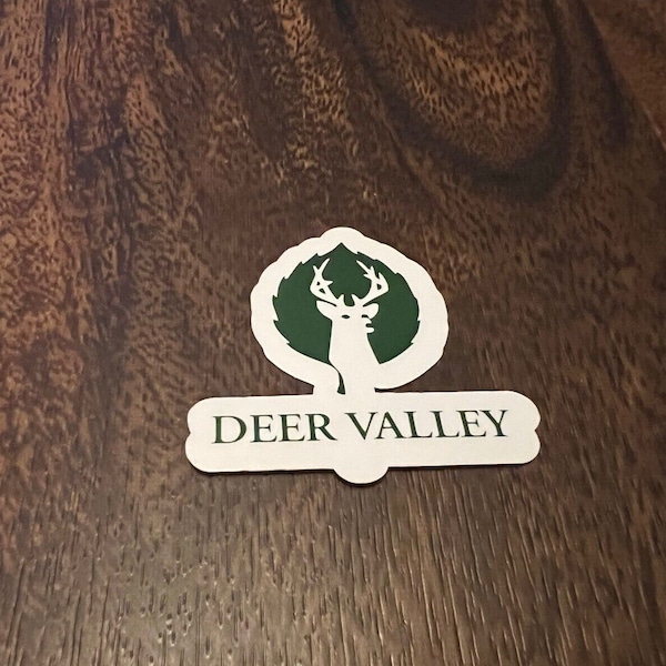Deer Valley Sticker - Etsy