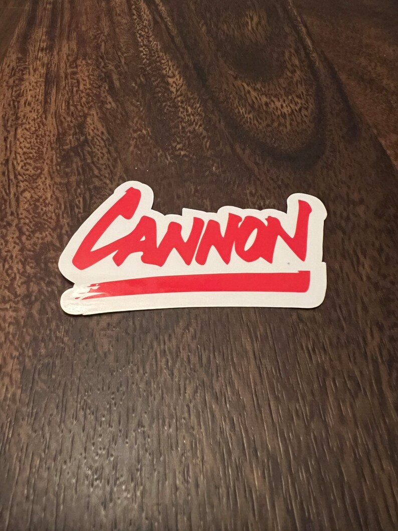 Cannon Ski Resort Vinyl Printed Sticker - Peel and Stick - Etsy
