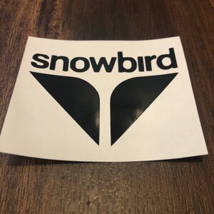 Snowbird Ski Resort Vinyl Cut Out Decal Sticker Multiple Colors and ...